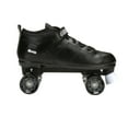 Chicago Men's Bullet Speed Skates Black Classic Quad Roller Skate, Size ...