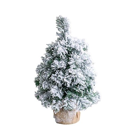 Vivid Fine Texture Mini Christmas Tree Realistic Handmade Flocking ...