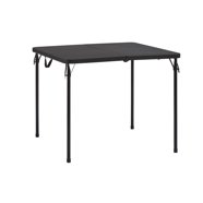 Bowery Hill 24" x 48" Folding Table in Mahogany - Walmart.com