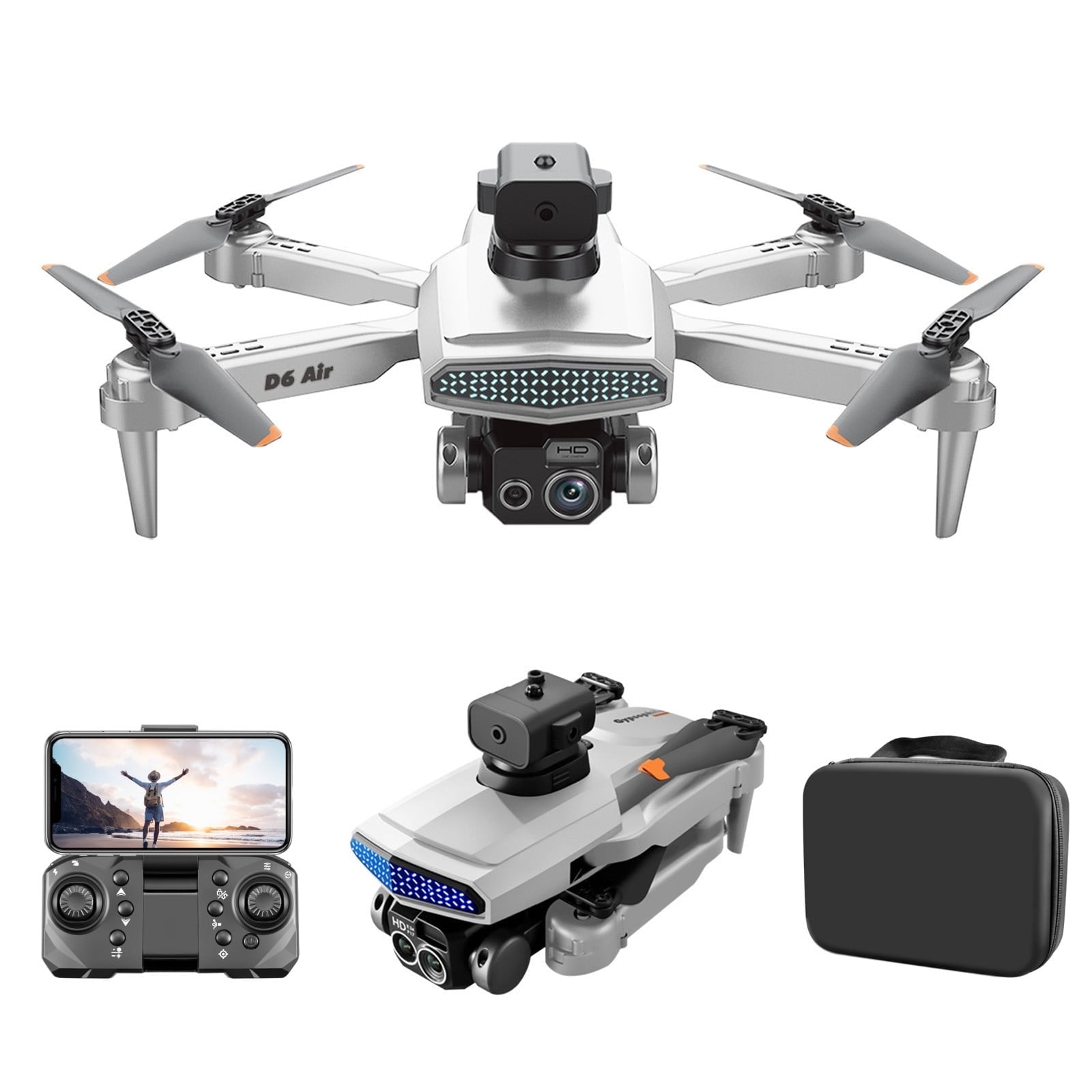 Dron con cámara para adultos, oferta de liquidación, UAV plegable de ...