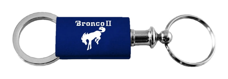 Ford Bronco II Anodized Aluminum Valet Key Fob (Navy) - Walmart.com