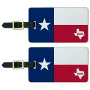 Texas Flag Luggage Tags Suitcase Carry-On ID, Set of 2 - Walmart.com