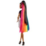 Barbie Rainbow Sparkle Hair Doll with Accessories Doll Playset ...