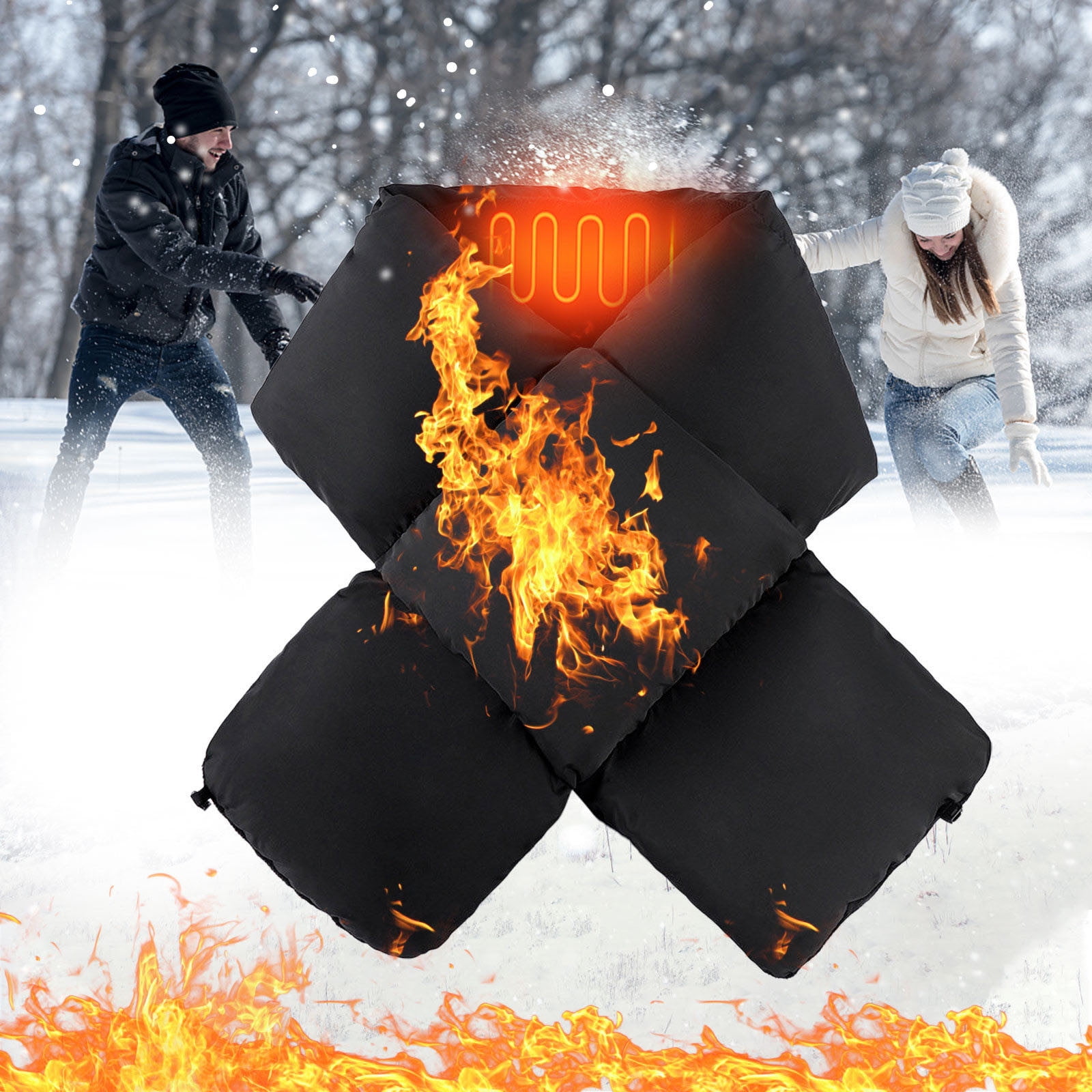 Click here for Styesk Heated Scarf Usb Smart Rechargeable Heated... prices