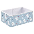 Foldable Open Top Cube Storage Basket Fabric Organizer for Clothes Toys ...