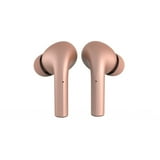 Moki Bluetooth True Wireless Headphones with Charging Case, Rose Gold ...
