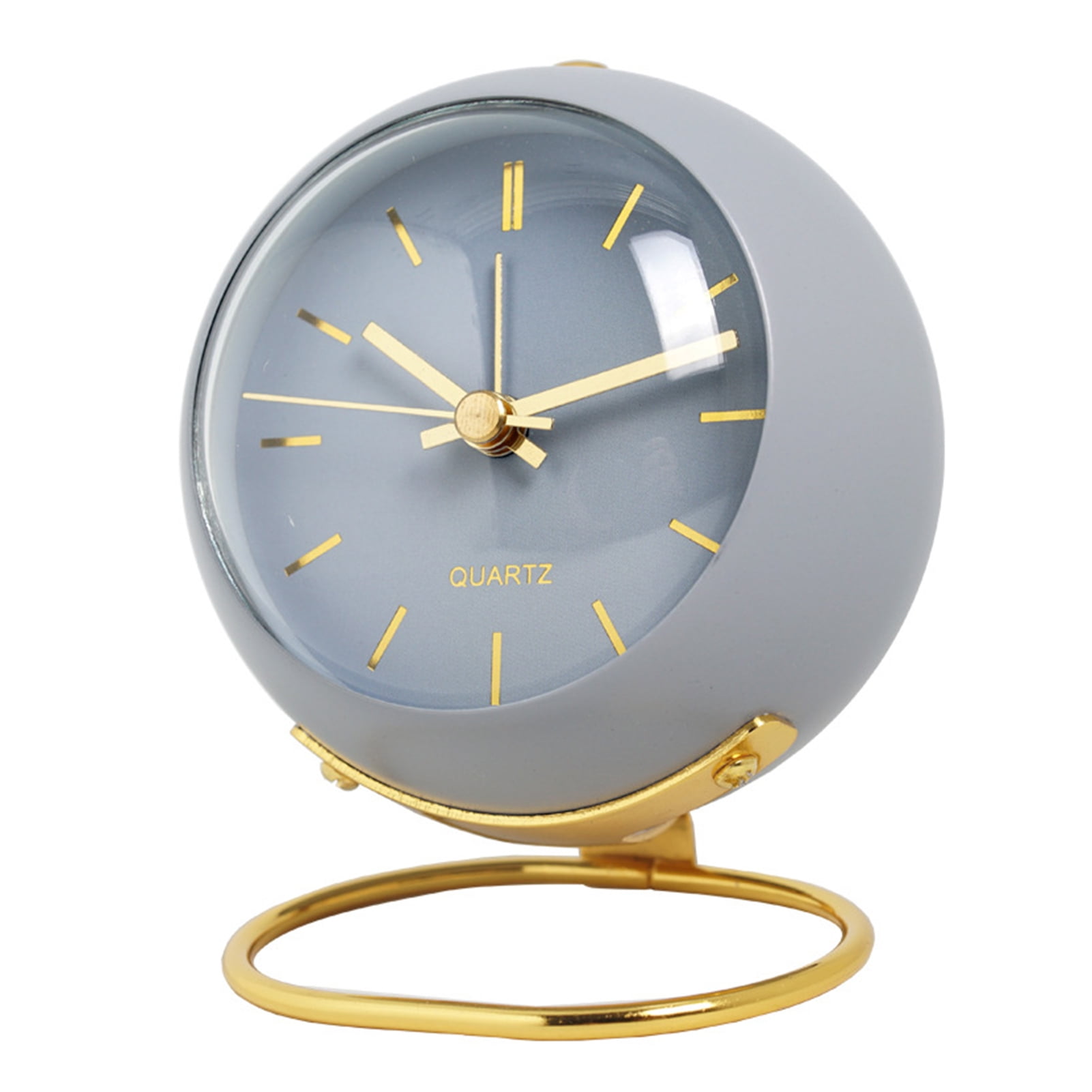 Alarm Clock Pointer Design Mute Time Management Metal Luminous ...