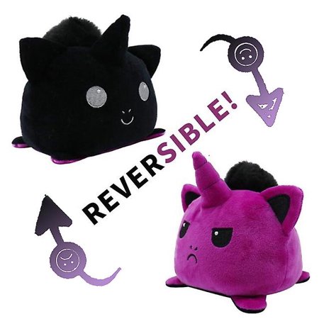 Plush Unicorn Stuffed Animal Dolls,reversible Unicorns Plush Toys ...