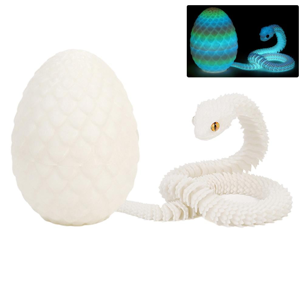 Click here for Unbranded Lifelike 3d Printed Snake With Egg Artic... prices