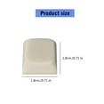 10Pcs Jelly Keycap for Mechanical Keyboards 1U XDA Profile Not Printed ...