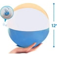 3 Pack Inflatable Beach Balls - Summer Beach Pool Party Supplies, Fun ...