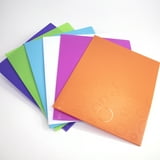 BAZIC 2 Pockets Poly Folder, Bubble Portfolio Document Folders, 6-Pack ...