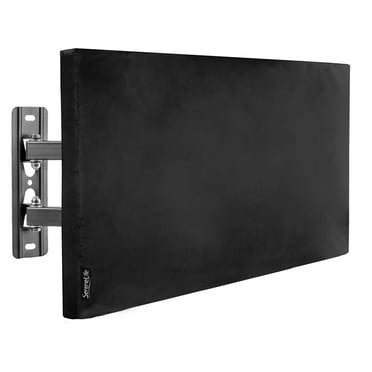 GDLF Outdoor TV Enclosure Solid Wood TV Cover 55 Inch Weatherproof with ...