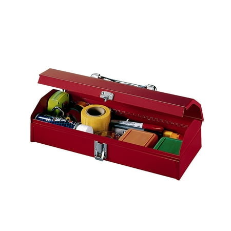 Stack-On 15-Inch Metal Gadget Tool Box (Red) - Walmart.com - Walmart.com