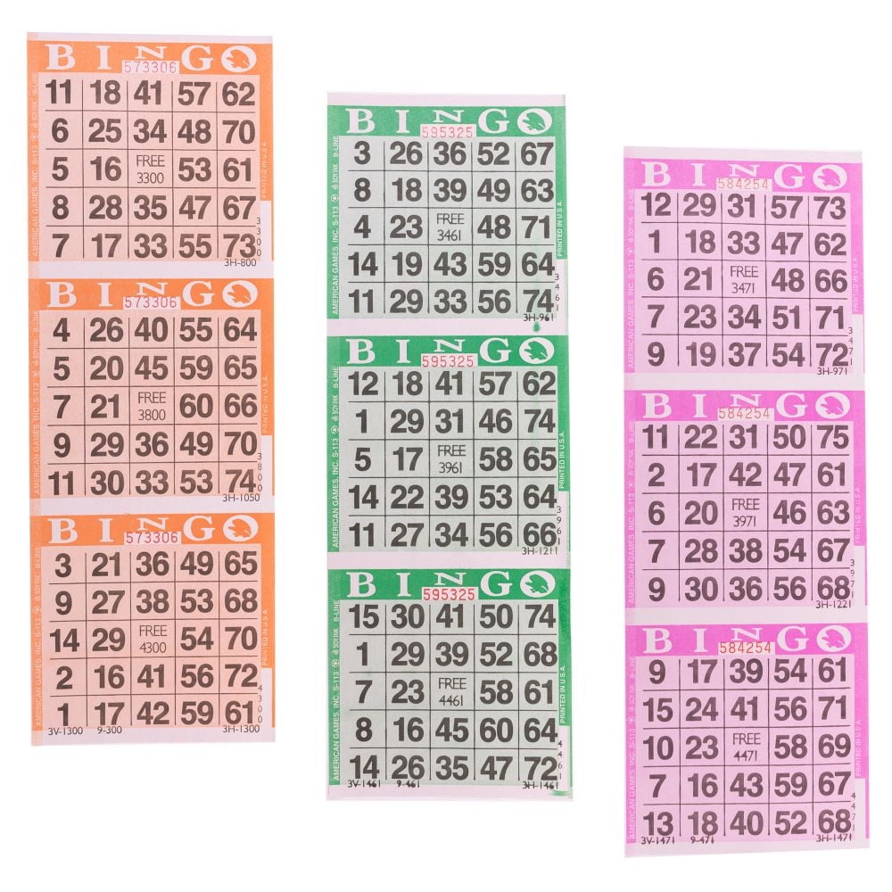 Bingo Paper Product
