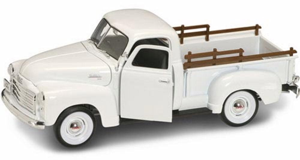 1950 GMC Pick-up Truck, White - Yatming 92648 - 1/18 Scale Diecast ...