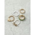 No Boundaries Gold-Tone Stretch Rings Set, 5-Pieces, Women’s - Walmart.com