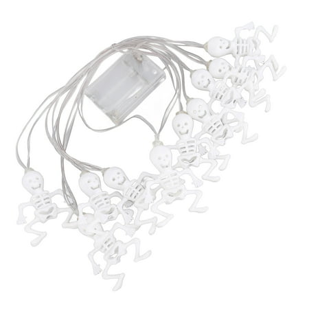 Halloween Skeleton String Lights, Real Appearance Halloween LED String ...