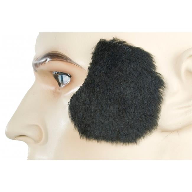 Morris Costumes LW512DBN Mutton Chop Sideburn, Dark Brown - Walmart.com