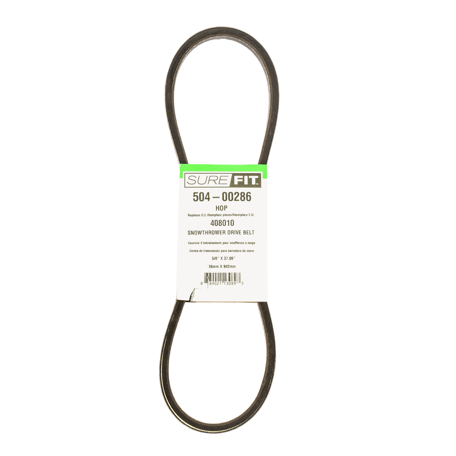 SureFit Deck Drive Belt Replaces Husqvarna 532180808 GTH 2248 250 2548 SureFit Deck Drive Belt Replaces Husqvarna 532180808 GTH 2248 250 2548