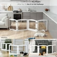 Dog Gate for The Doorways House Stairs Foldable Freestanding Indoor Pet ...