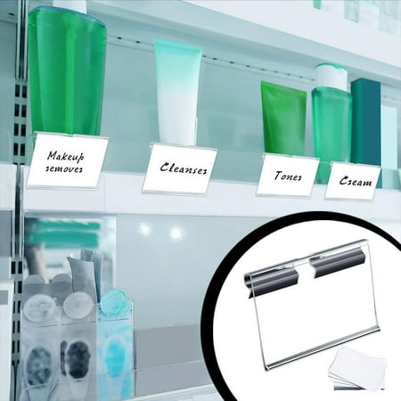 100 Pieces Price Tag Sign Label Supermarket Bin Basket Advertising Tags ...