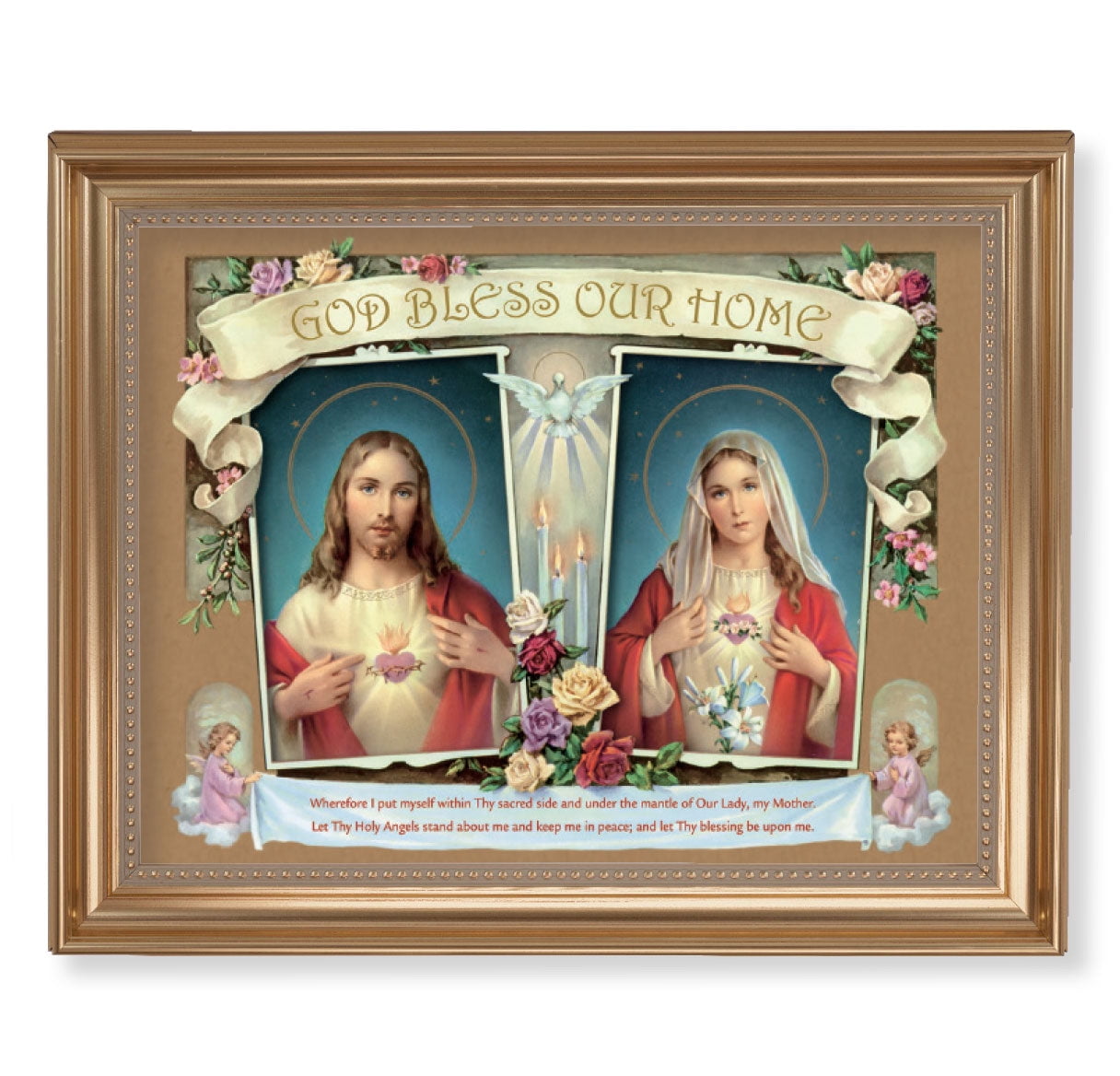 House Blessing - SHJ-IMH Picture Framed Wall Art Decor Extra Large ...