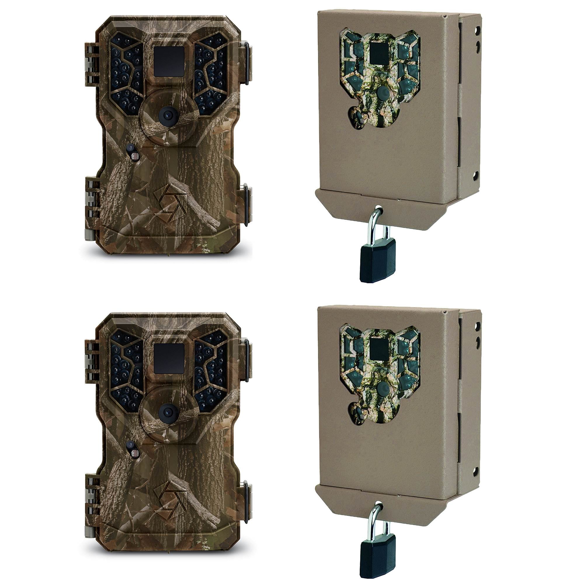 Stealth Cam GSM 8MP No Glo Mini Infrared Game Camera and Security Case ...