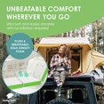 Cushy Form Folding Mattress - Portable Tri-Fold Floor Bed for Travel ...