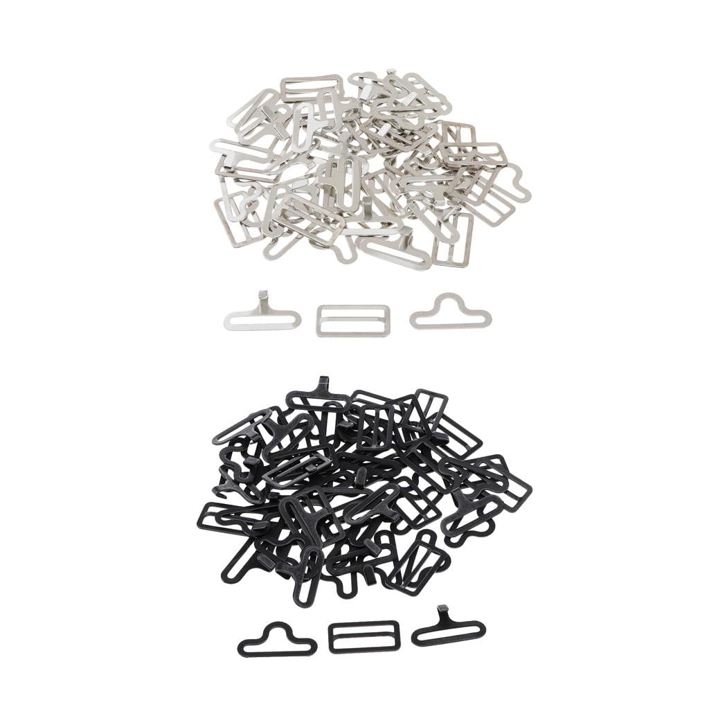 40 Sets Metal Bow Tie Clip Hardware Strap Cravat Clips Hook Fastener ...