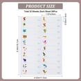 32Sheet Self-Laminating Write-On Waterproof Baby Bottle Labels Paper ...