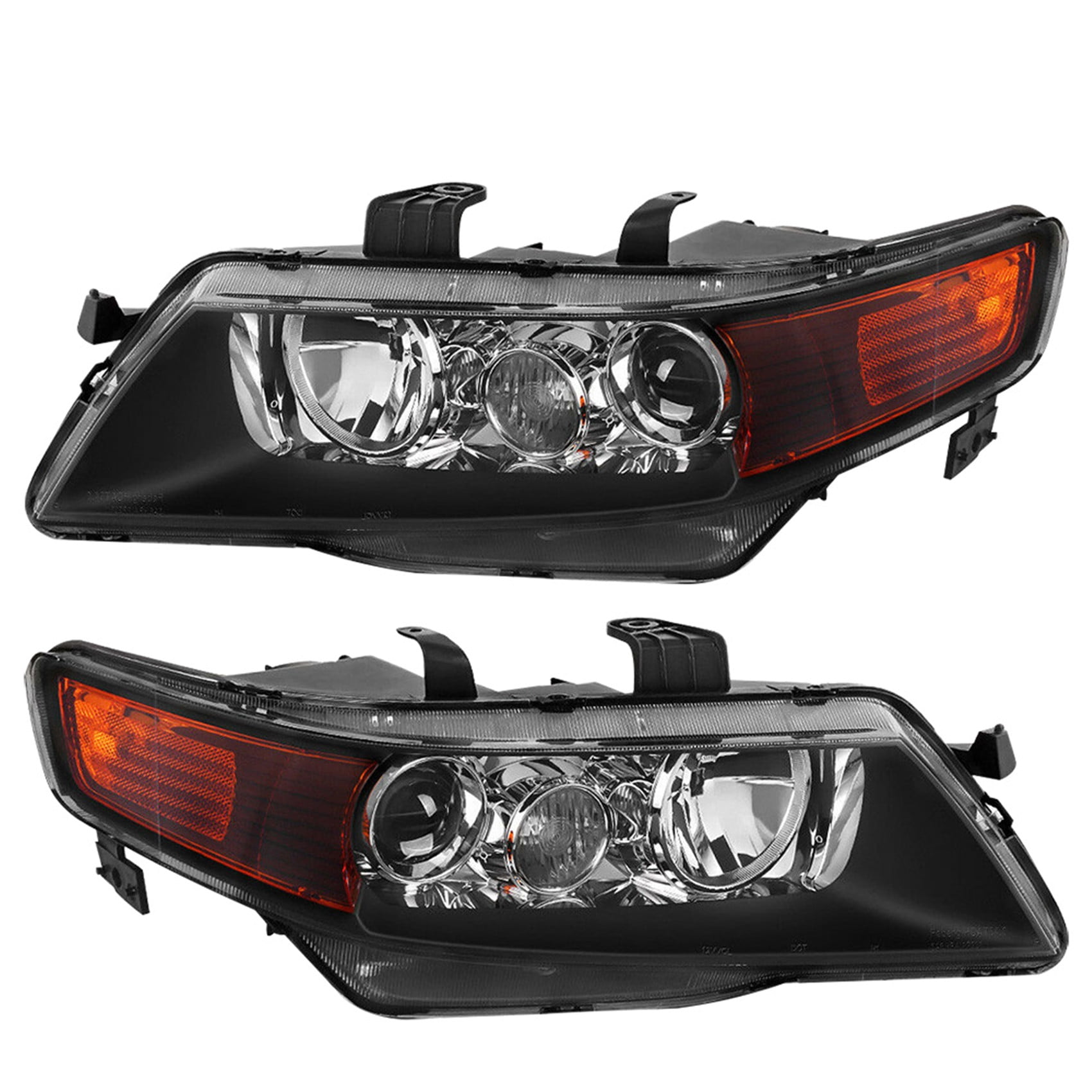 LH + RH Headlight Headlamp Assembly Replacement for 2004 2005 Acura TSX ...