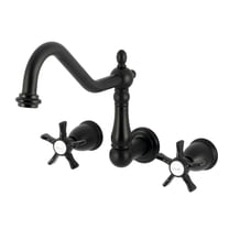Kingston Brass KS6050DL Concord Two-Handle 3-Hole Wall Mount Roman Tub ...
