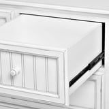 Sea Wind Monaco Solid Wood Bedroom Dresser, Coastal Style, 7 Drawers ...