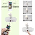 2 packs of wireless spotlights with 2 remote controls, indoor cabinet ...