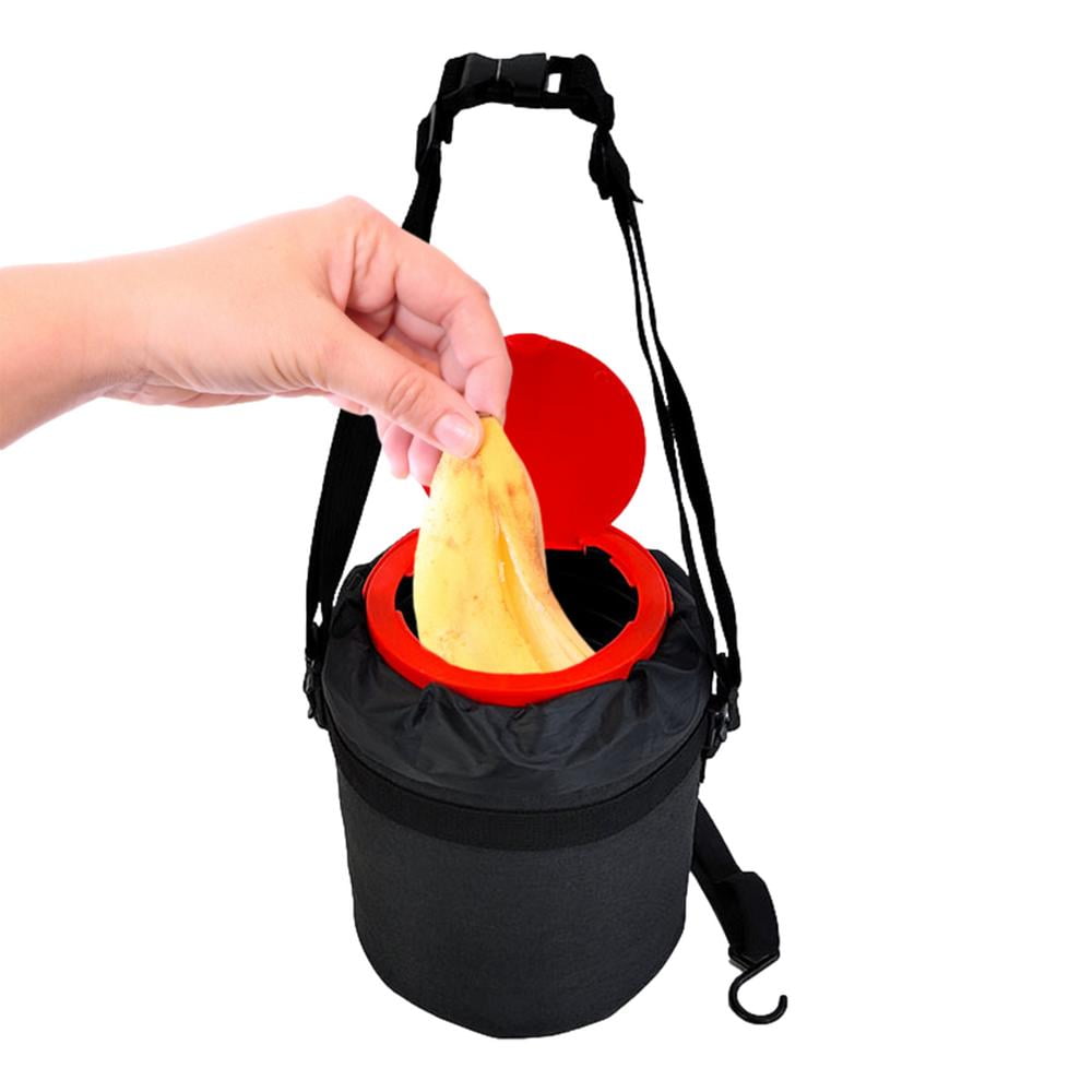 Tohuu Waterproof Car Garbage Can Car Trash Bin with Lid Automotive ...