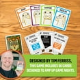 Tim Ferriss Exploding Kittens Coyote Party Game, 10 Minutes, Ages 10 ...