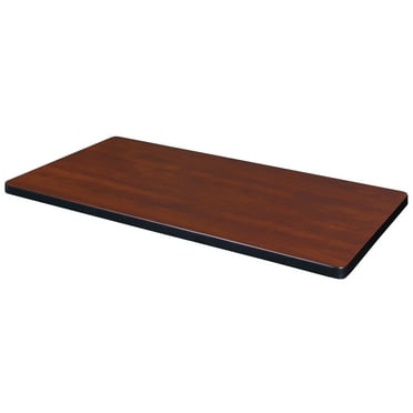 48" x 24" Rectangle Laminate Table Top- Cherry/ Maple - Walmart.com