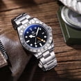 ADDIESDIVE Men's GMT Watch, Swiss Quartz Dual Time, 200M Waterproof ...