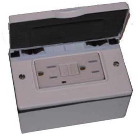 Teddico GFBK Outlet Kit with Single Gang Box - Grey - Walmart.ca