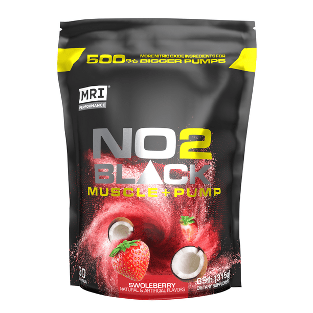 MRI® PERFORMANCE NO2 BLACK® MUSCLE + PUMP NITRIC OXIDE (30 SERVINGS ...