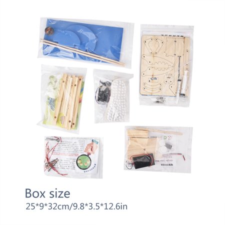 POCREATION Science Experiment Toy Set, DIY Modeling Objects Physics ...