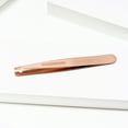 Tweezerman Rose Gold Slant Tweezer for Hair and Eyebrow Precision ...