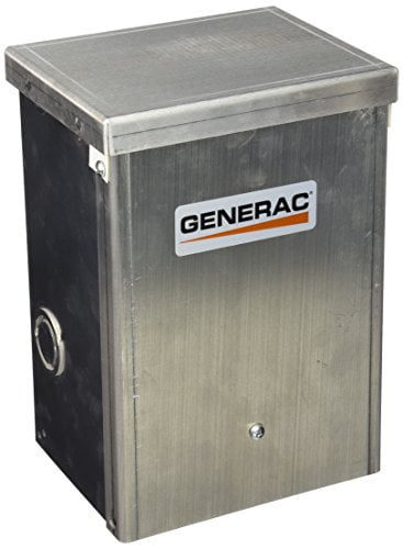 Generac 6377 30-Amp 125/250V 2-Pole Single Circuit Outdoor Manual ...