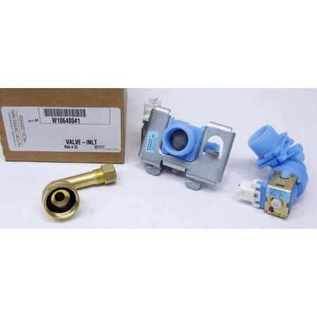 Whirlpool Dishwasher Water Inlet Solenoid Valve W10648041 AP5802887 ...