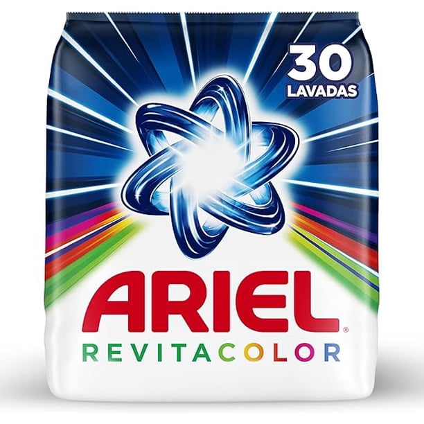 ARIEL Revitacolor Powder Detergent, Cares for Colored Clothes, 30 ...