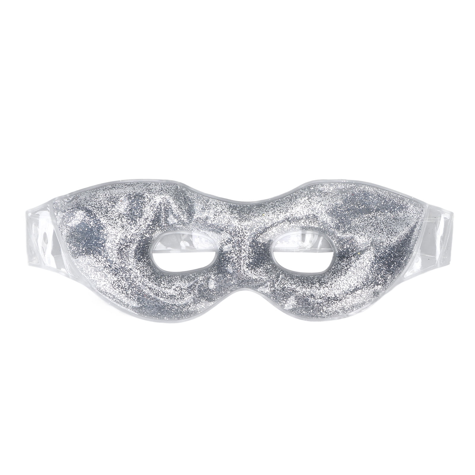Silver Glitter Eye Mask