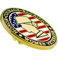 PinMart Female Women Veteran Lapel Pin-Proud Patriotic USA Flag Enamel ...