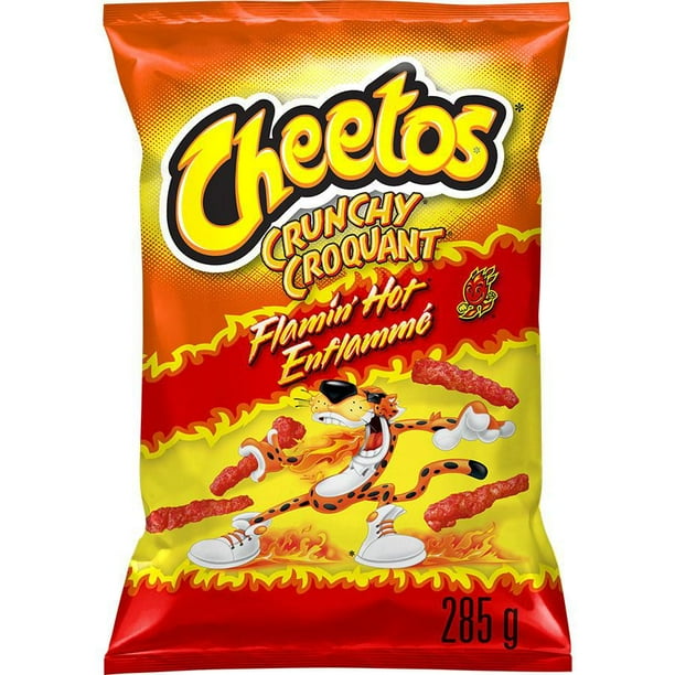 Cheetos Croquant Grignotines à saveur de fromage Enflammé 285g - Walmart.ca