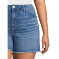 Terra & Sky Women's Plus Size High Rise Cut Off Shorts - Walmart.com